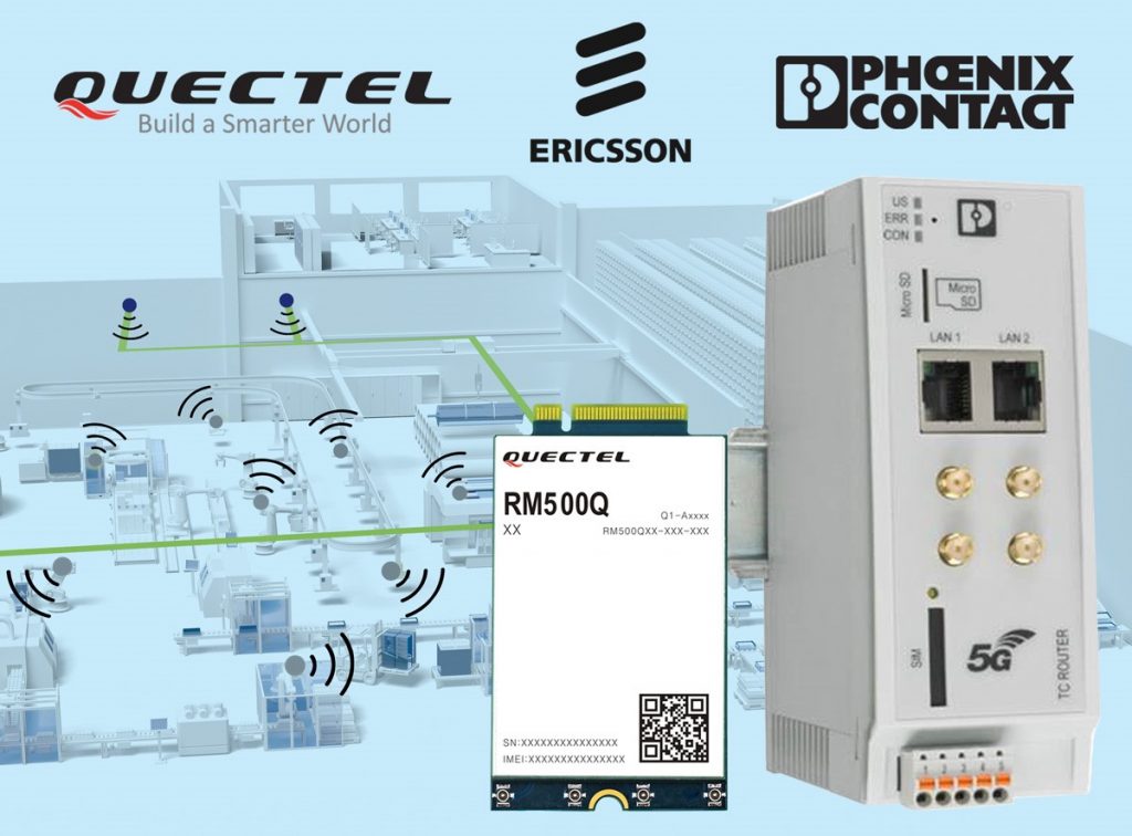Phoenix Contact, Quectel and Ericsson jointly develop the first ...