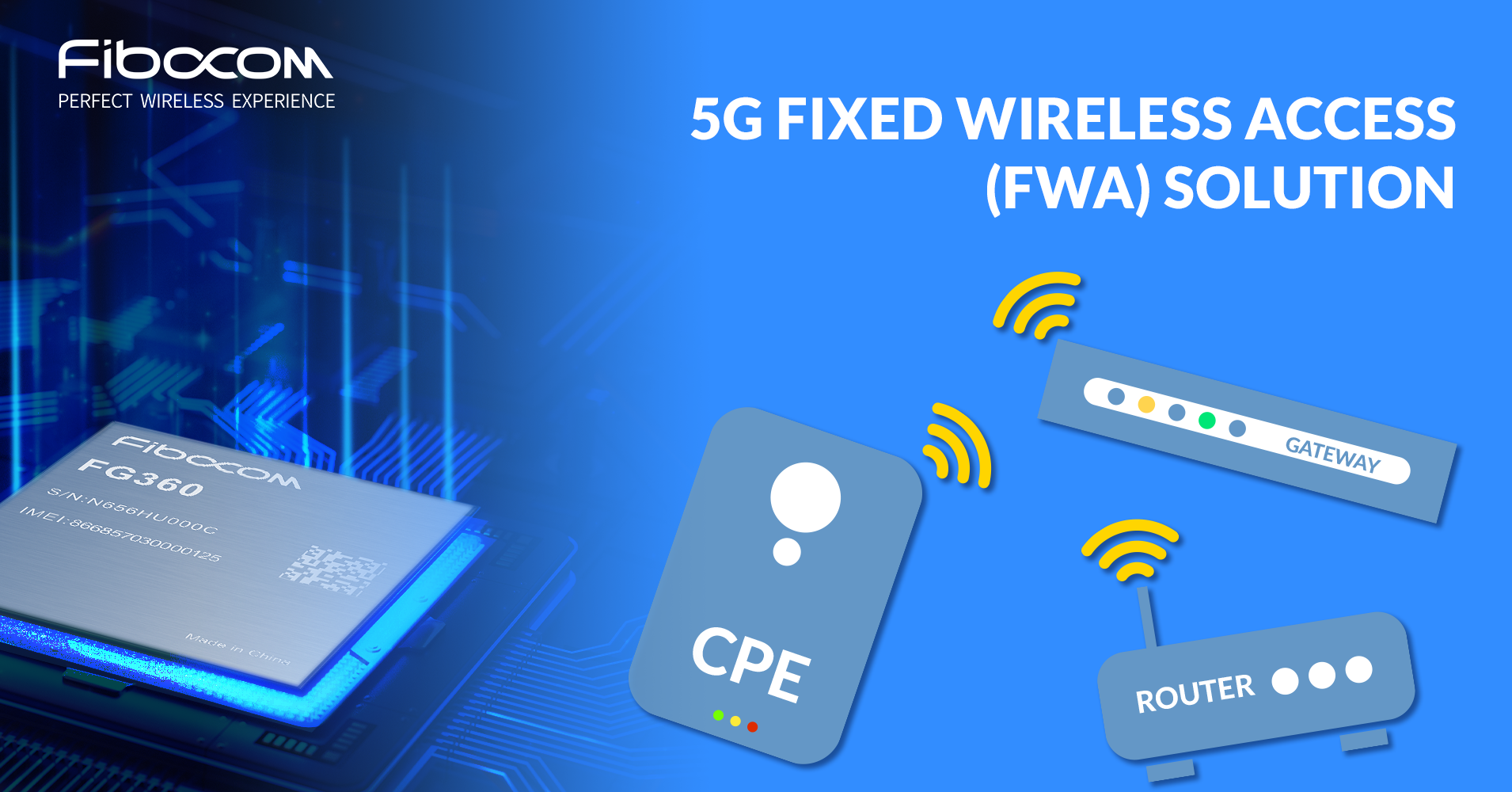 Fibocom’s 5G Modules Boosts the Market Growth of 5G Fixed Wireless Access - Membership