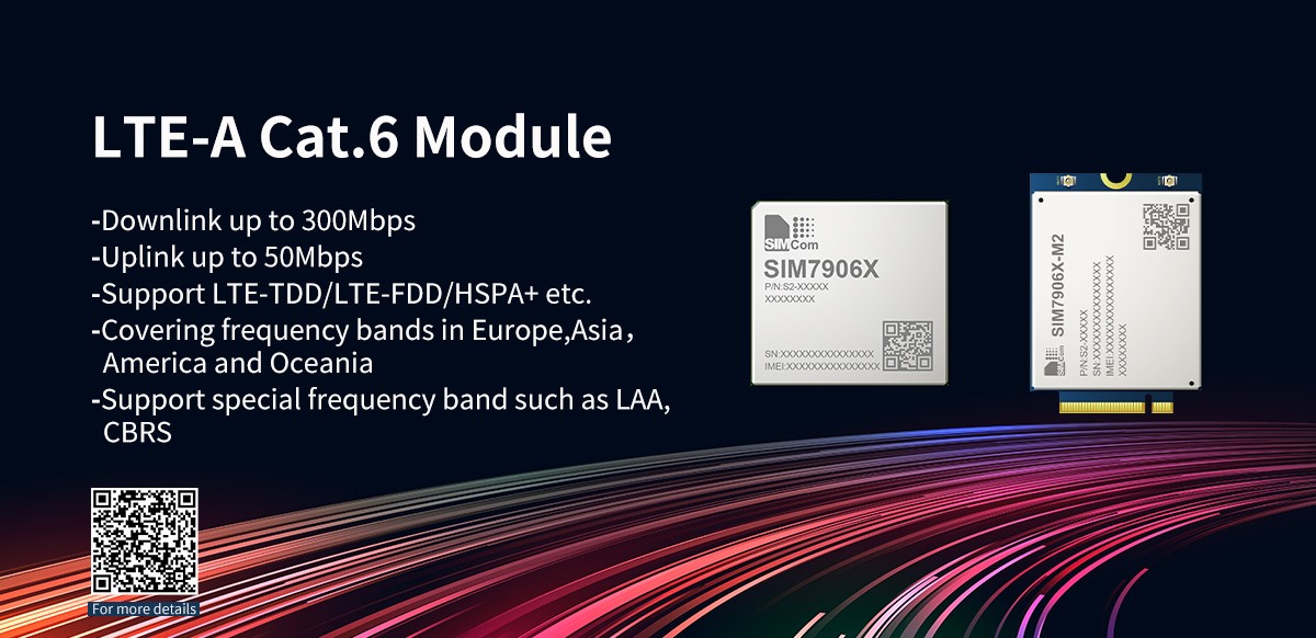 Boost highly efficient IoT connectivity with SIMCom LTE-A module solutions - Membership