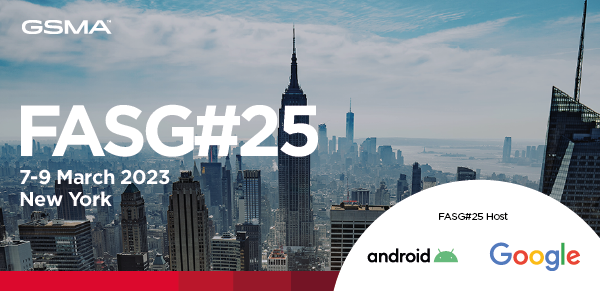 GSMA FASG#25 - Working Groups