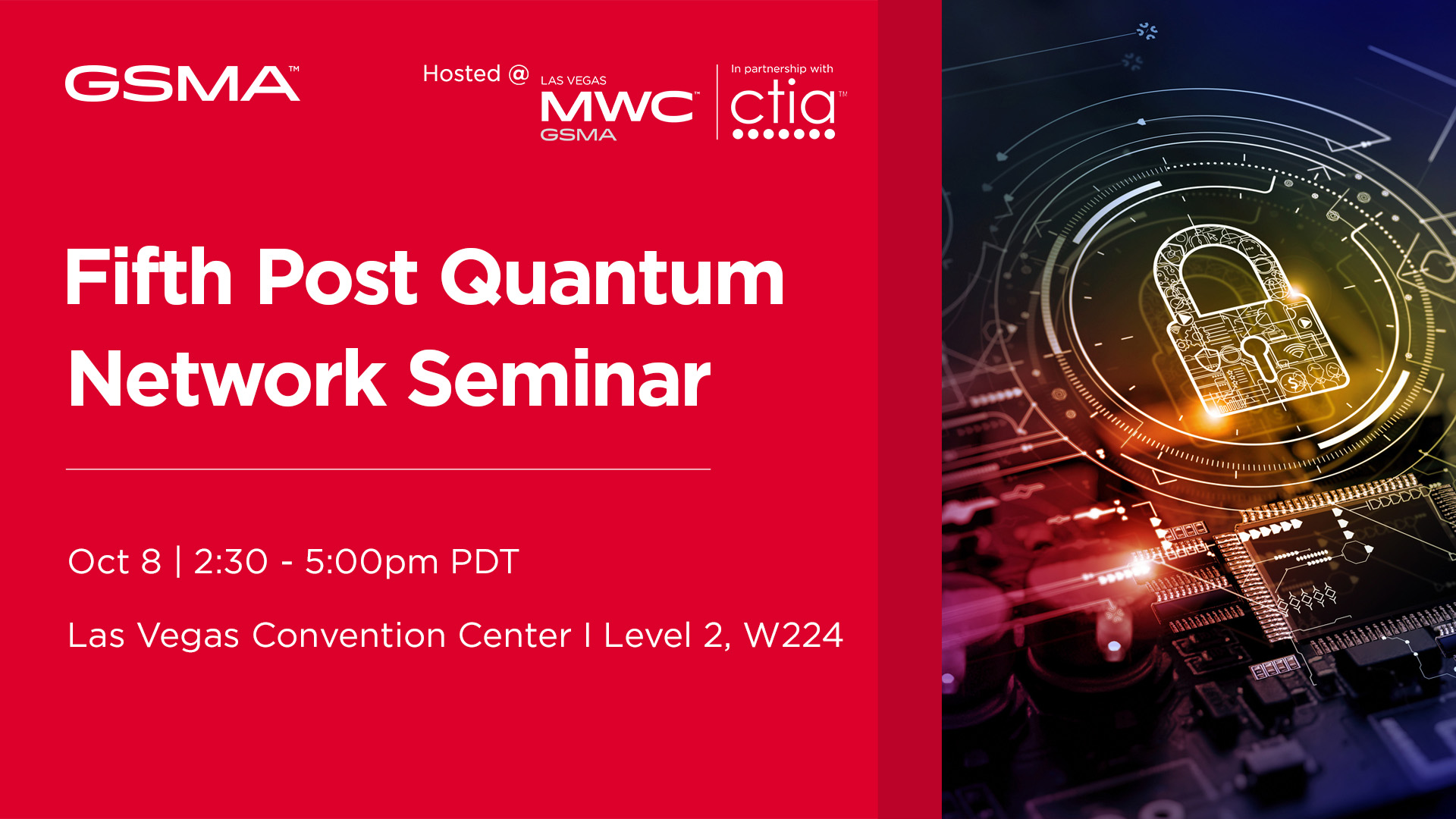 MWCLV: 5th Post Quantum Network Seminar - Working Groups