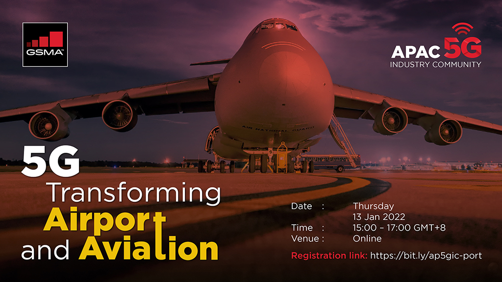 GSMA | GSMA APAC: 5G transforming Airport and Aviation | Internet of Things