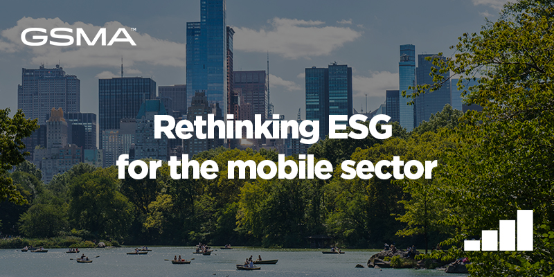 Rethinking ESG for the mobile sector - Newsroom