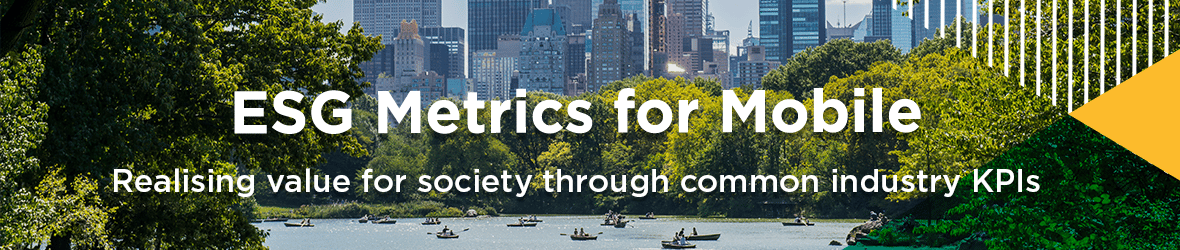 ESG Metrics for Mobile - External Affairs