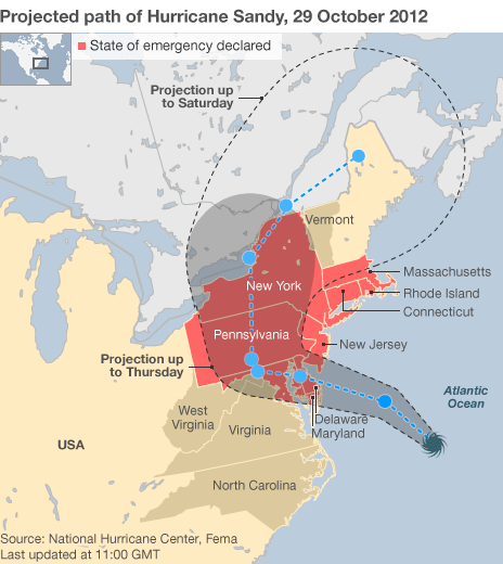 Mobile Operators Preparing for Hurricane Sandy to make landfall in the ...