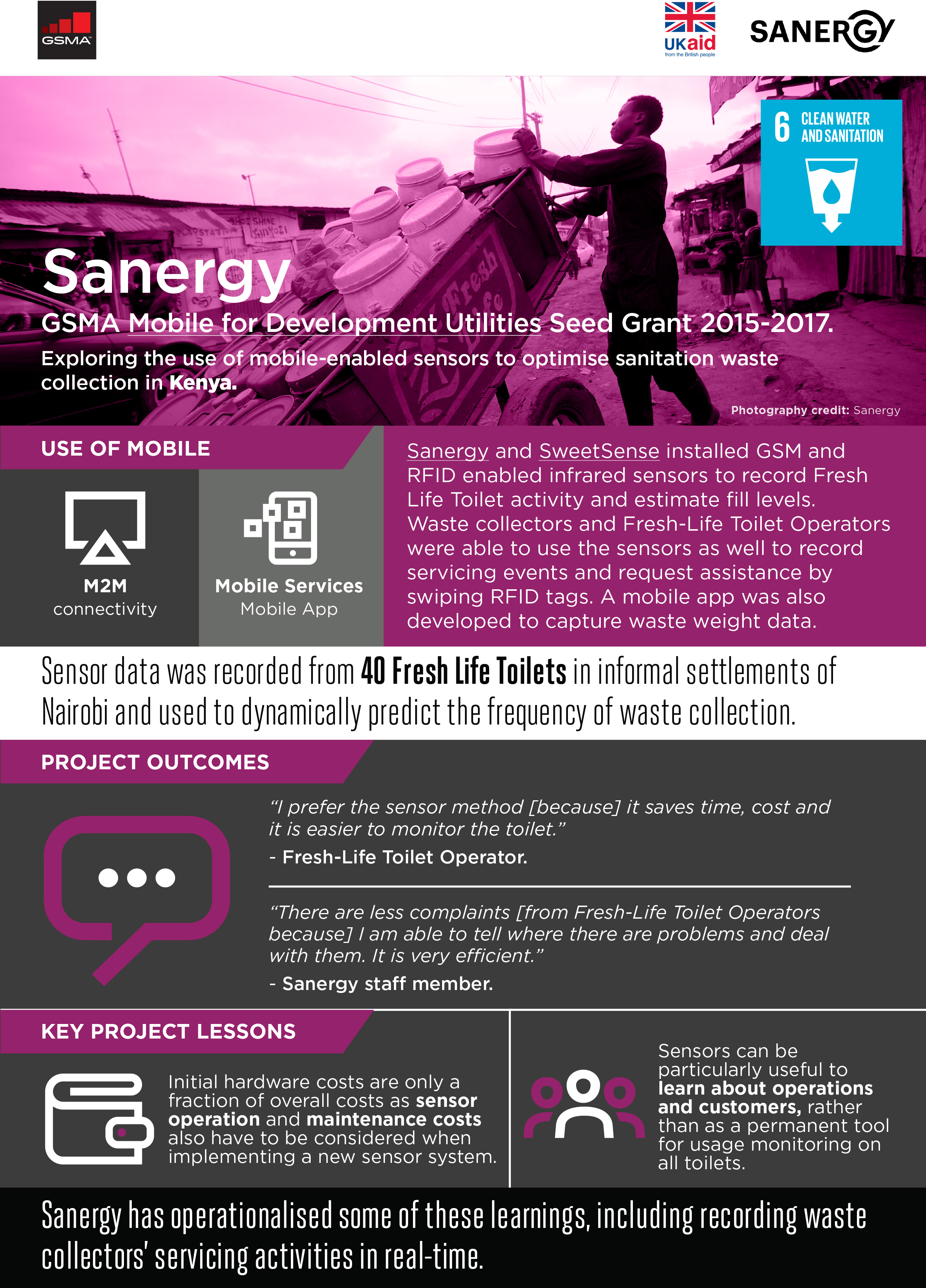 Sanergy, Inc. | Mobile for Development