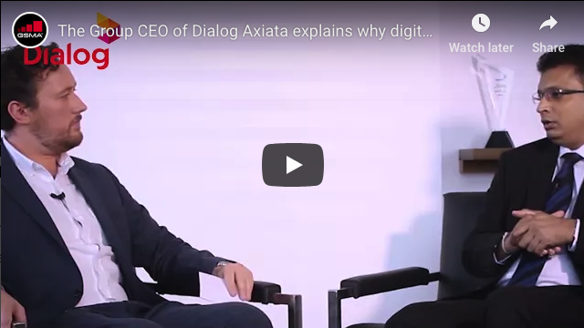 Supun Weerasinghe, Group CEO, Dialog Axiata | Mobile for Development