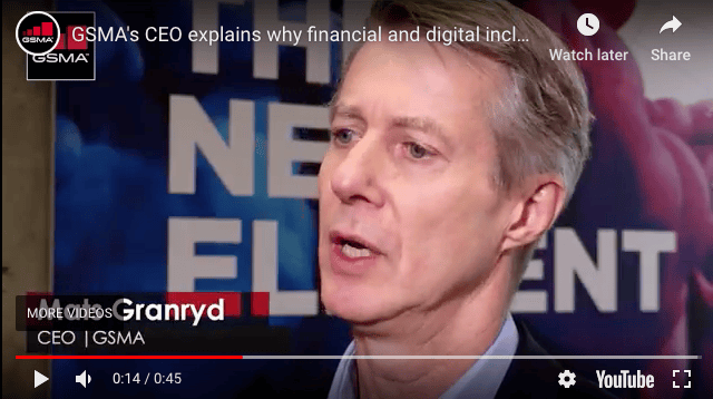 Mats Granryd, Director General, GSMA | Mobile for Development