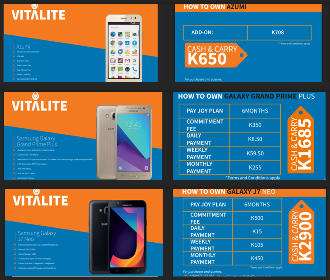 VITALITE Zambia – learnings from providing pay-as-you-go smartphones ...