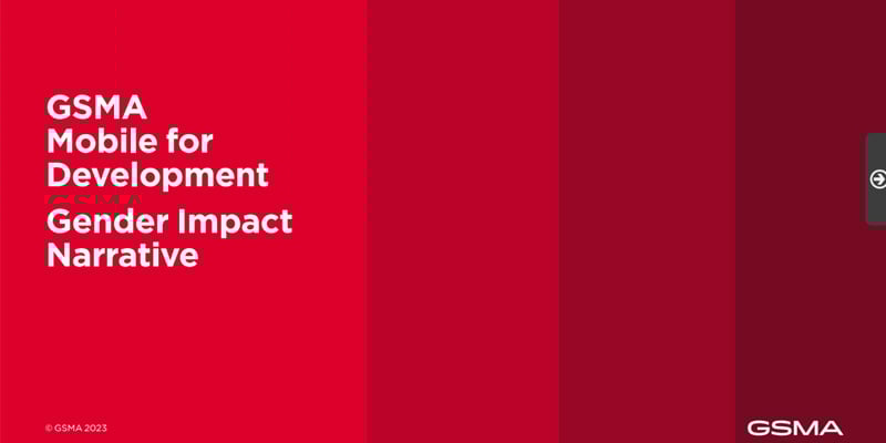 GSMA Mobile for Development Gender Impact Narrative | Mobile for ...