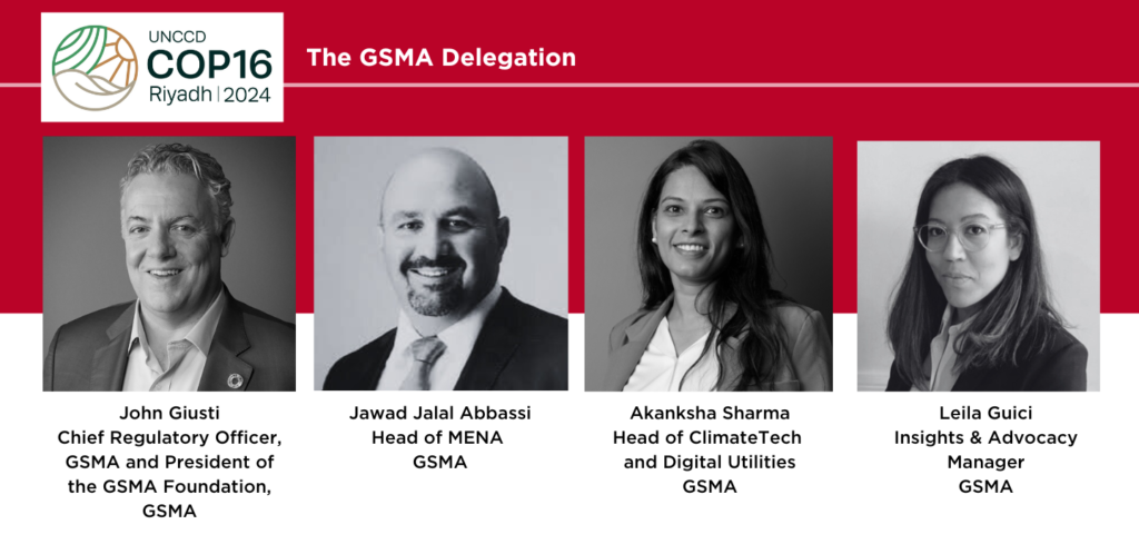 GSMA at COP16 Riyadh | Mobile for Development