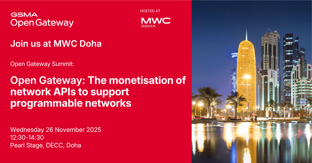 MWC Doha - Open Gateway Summit - Open Gateway