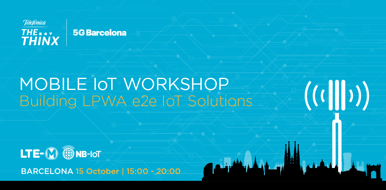 Mobile IoT Workshop - Building LPWA e2e IoT Solutions - Smart Mobility
