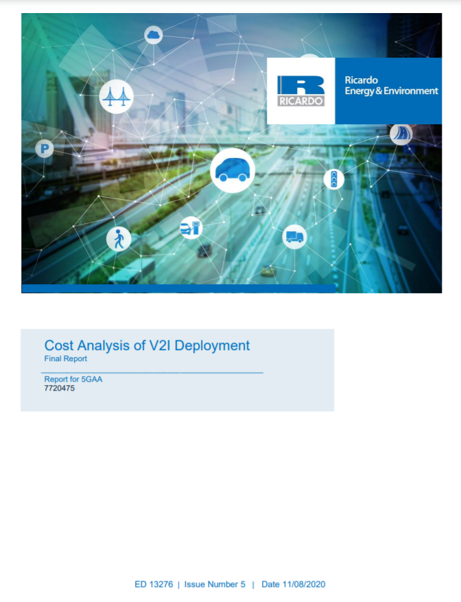 Cost Analysis Of V2i Deployment Smart Mobility