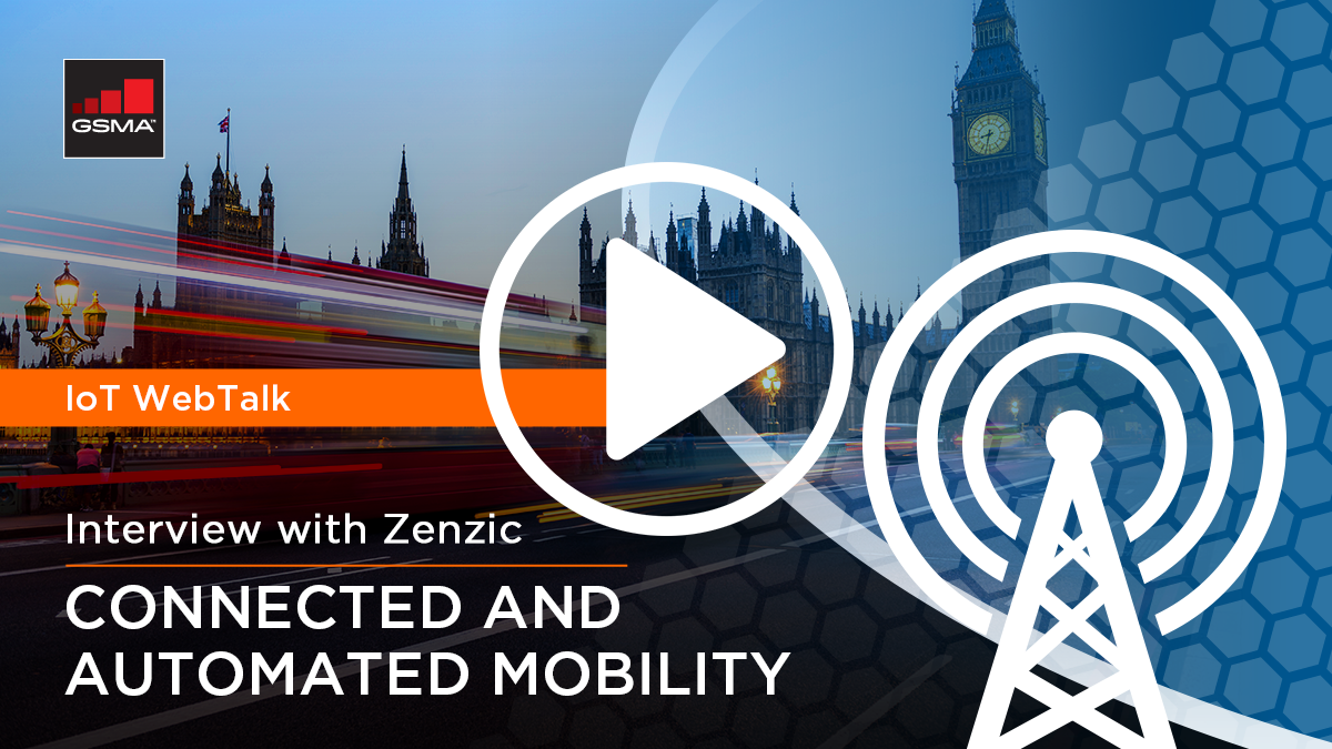 IoT WebTalk: Interview with Zenzic - Connected and Automated Mobility - Smart Mobility