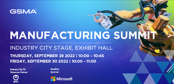 MWC Las Vegas - Industry City Manufacturing Summit - Smart Mobility