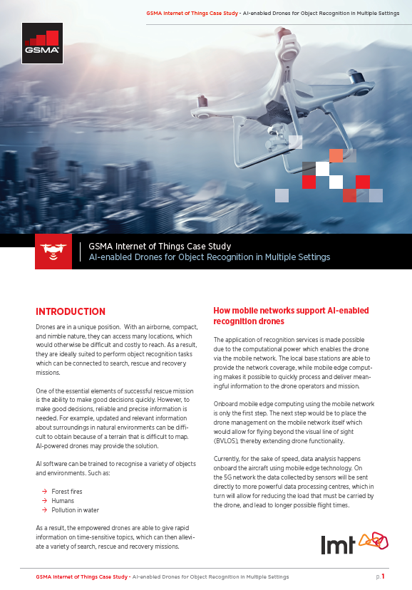 Case Study: AI-enabled Drones for Object Recognition in Multiple ...