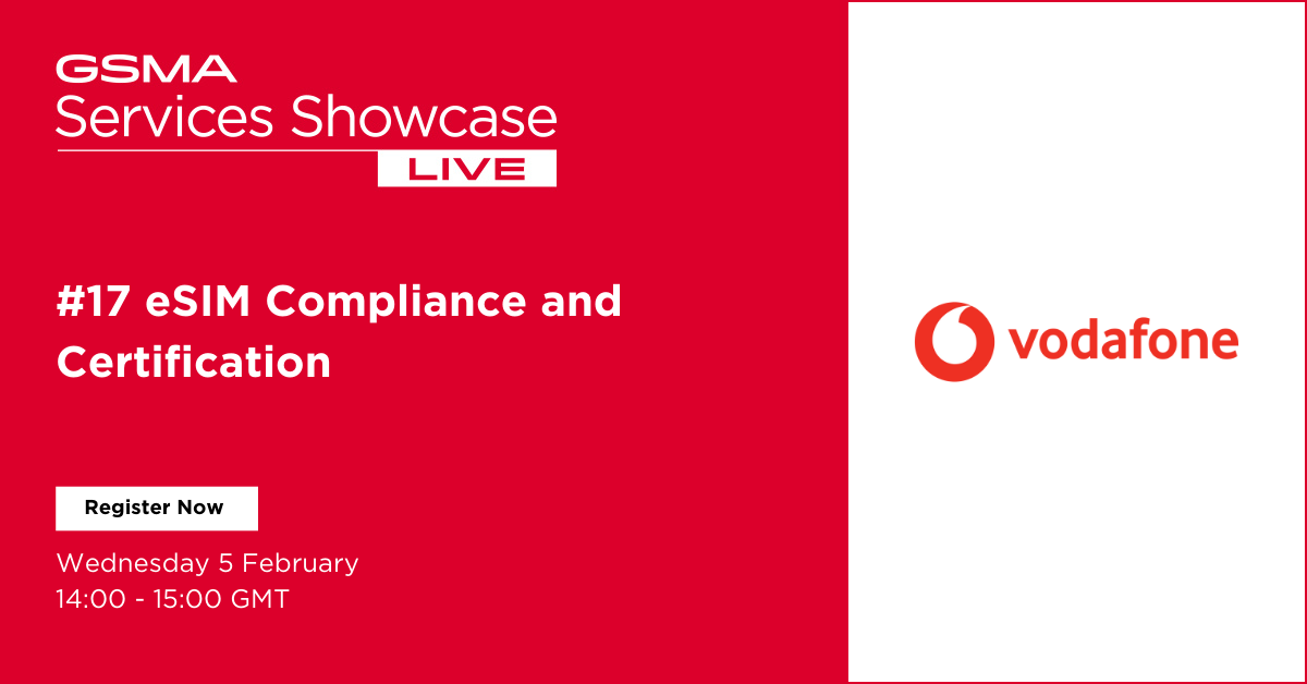 eSIM Compliance and Certification Showcase Live #17 - Industry Services