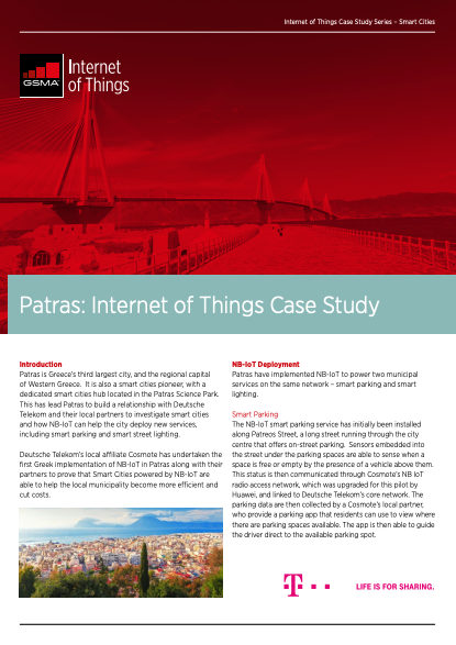The City of Patras: Internet of Things Case Study | Internet of Things