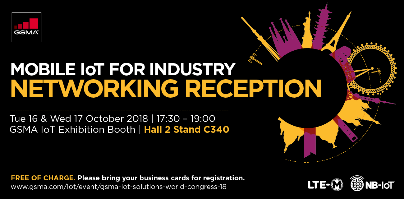 GSMA IoT at IoT Solutions World Congress 2018 | Internet of Things