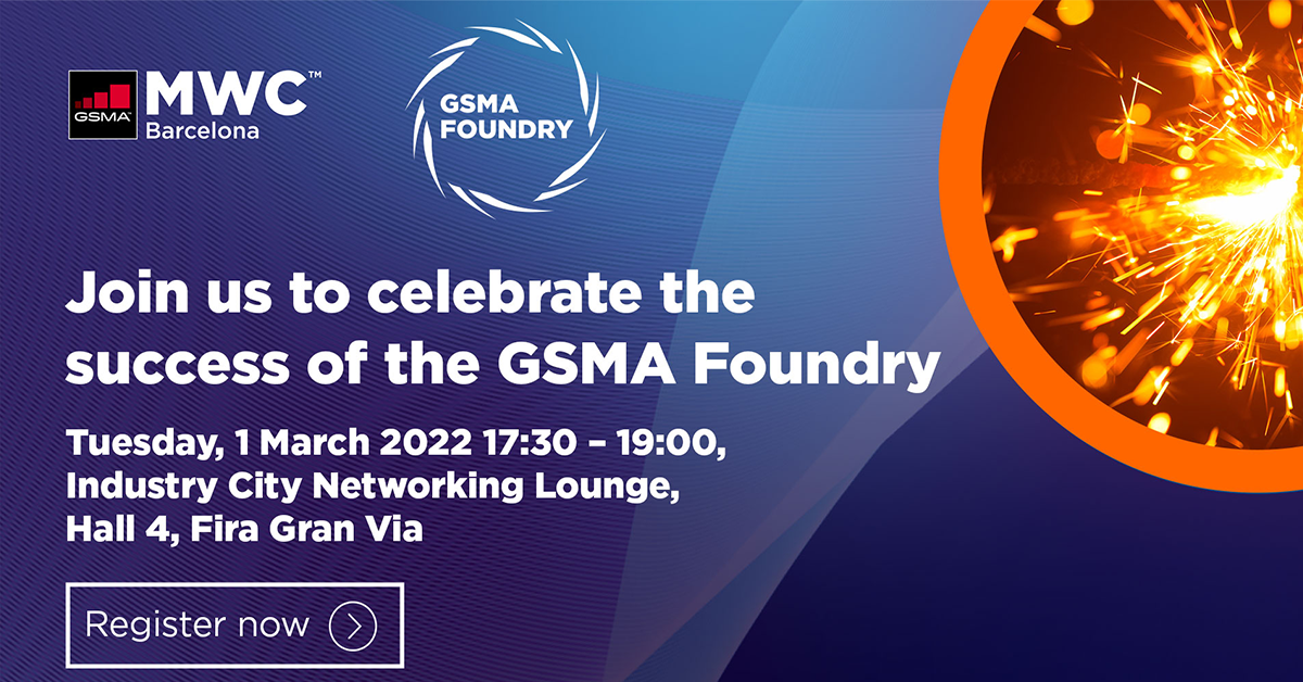 GSMA Foundry Networking Drinks - Let's Shape the Future Together ...