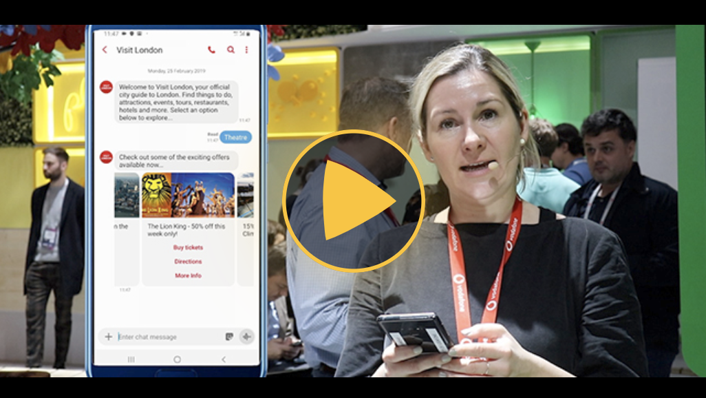 Visit London and Vodafone RCS MWC19 Demo - Networks