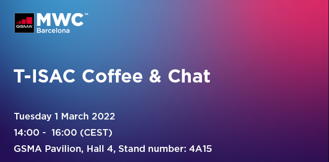 Coffee with GSMA T-ISAC - Security